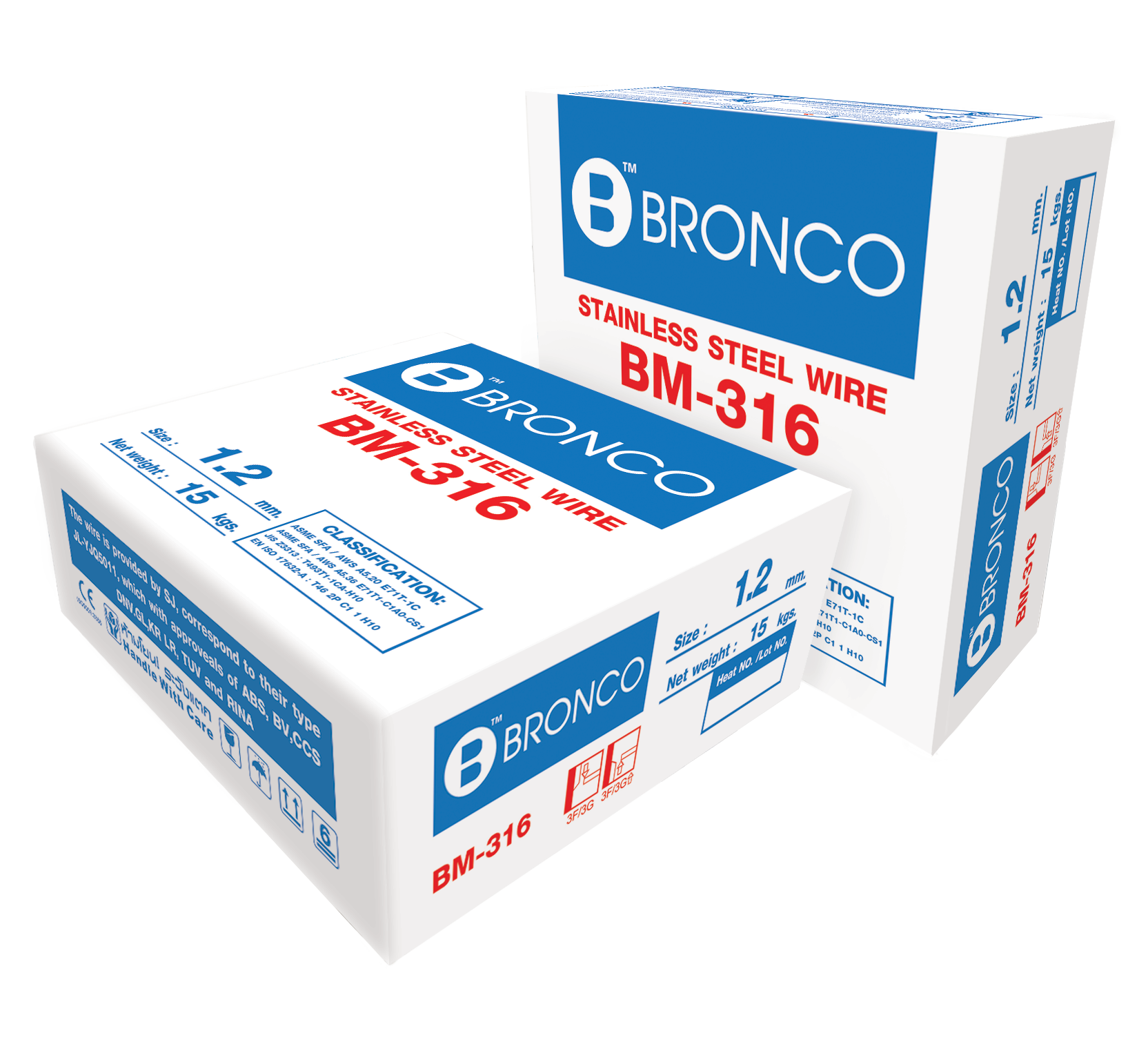 ลวดเชื่อม MIG BRONCO BM-316 (GMAW) – BRONCO